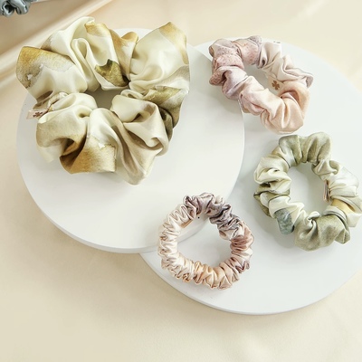 【DY】Fimage有致多巴胺真丝发圈高级感法式礼盒装头绳呵护养发丝