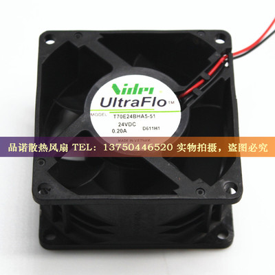 T70E24BHA5-51 24V 0.20A Nidec 7CM 7038设备直流变频器散热风扇