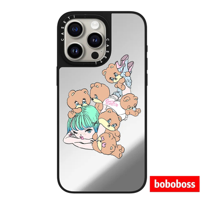 CASE源厂！foxy illustrations联名 顽皮熊俱乐部 magsafe适用于iPhone17/16/15/14/Pro/Max防摔磁吸手机壳