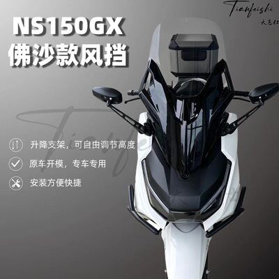 天飞仕NS150GX改装前挡风