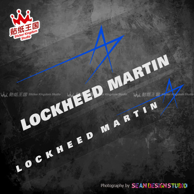 适用Lockheed Martin 洛克希德马丁 军事 军标05汽车车身装饰贴纸