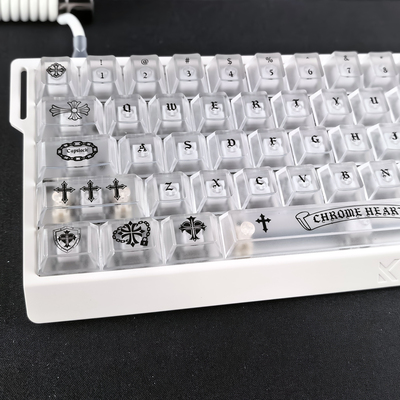 XVXH克罗心雾透键帽适配wooting迈从Ace68/G87魔导士EV63 made68