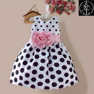 girls kids children baby dress sumr dresses cotton clothes