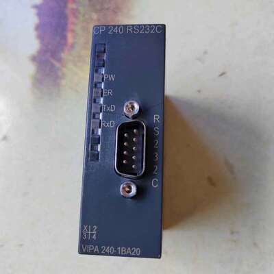 议价惠朋VIPA240-1BA20模块CP240RS232C拆机