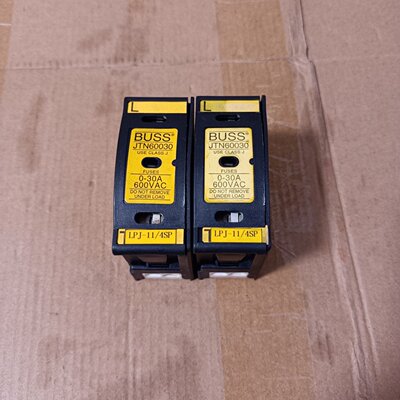 议价JTN60030 BUSSMANN熔断器 原装成色九