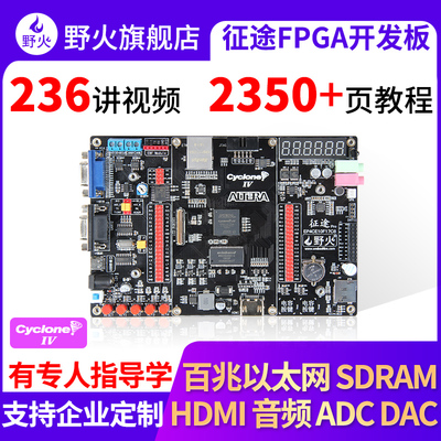 野火征途pro FPGA开发板 Cyclone IV EP4CE10 ALTERA 图像处理
