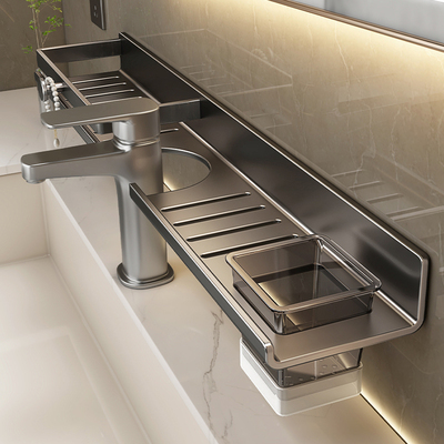 洗手台浴室壁挂式免打孔卫生间