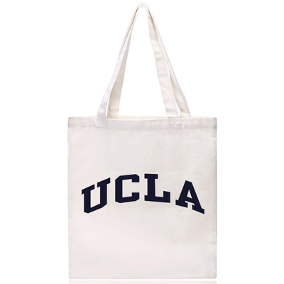 UCLA加利福尼亚大学洛杉矶分校印花帆布袋手提包单肩环保购物黑白