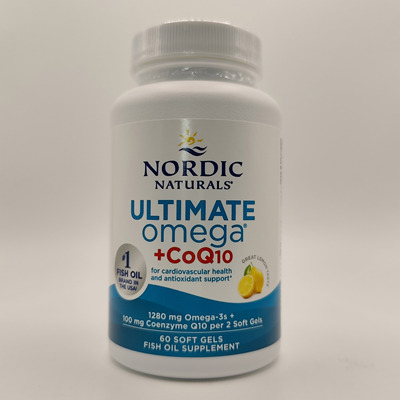 Nordic Naturals Ultimate Omega+CoQ10, Support for the Heart