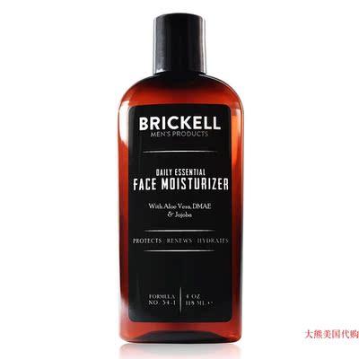 Brickell Men's Daily Essential Face Moisturizer 男士面部保湿
