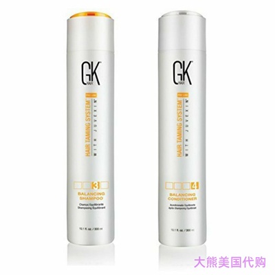 GK hair Global Keratin Balancing Shampoo and Conditioner