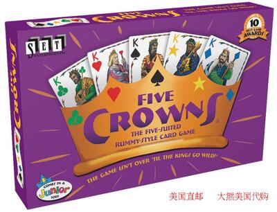 PlayMonster Five Crowns 桌面游戏 卡牌游戏 5个皇冠