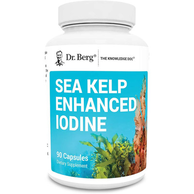 Dr. Berg Sea Kelp Enhanced Iodine, 90 Capsules