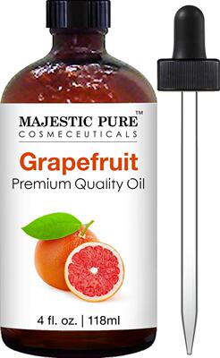 Majestic Pure Grapefruit Oil, 4 fl oz  葡萄柚油 西柚油 118ml