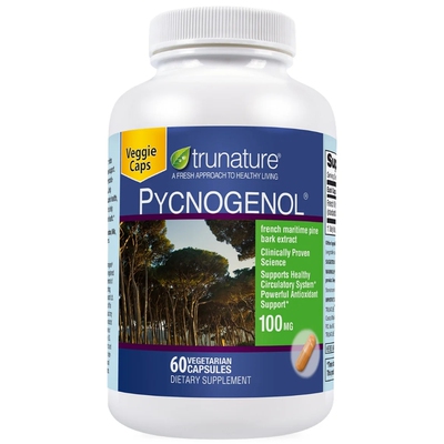 trunature Pycnogenol 100 mg., 60 Vegetarian Capsules