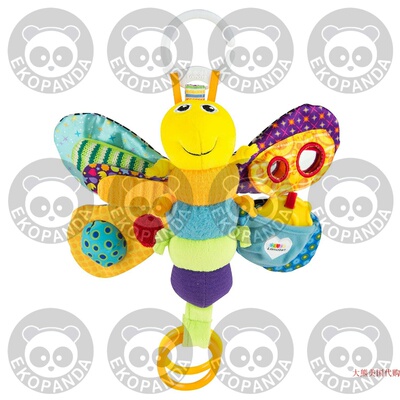 Lamaze Freddie The Firefly, Clip-On Stroller Toy拉玛泽萤火虫