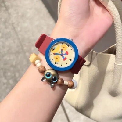 科曼奇可以带进考场的手表GCC女款学生多巴胺童趣考试专用爆款