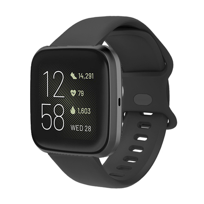 fitbit表带适用蝴蝶扣硅胶时尚