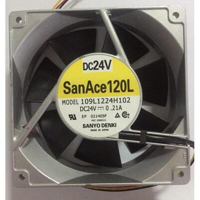 109L1224H102 三洋 SanAce120L 12cm 12038 24V 0.21A双滚珠风扇