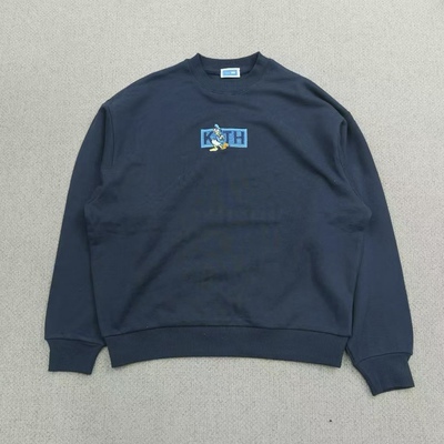 美潮KITH2026新款圆领卫衣男女同款宽松休闲百搭上衣