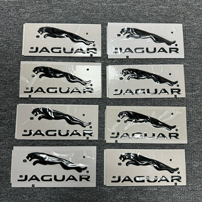 捷豹XFLXEL全黑后豹子标 全黑后字标 全新原厂 不翘边