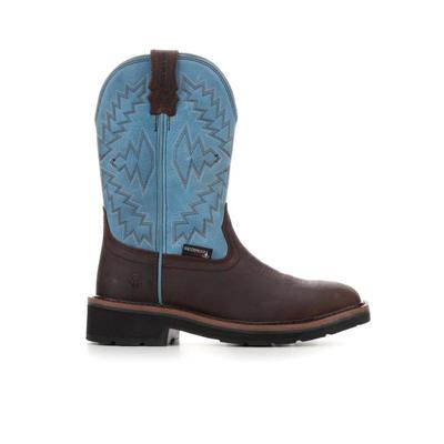 代购代购Wolverine工作靴男透气防滑减震支撑全粒面皮革防水膜EV