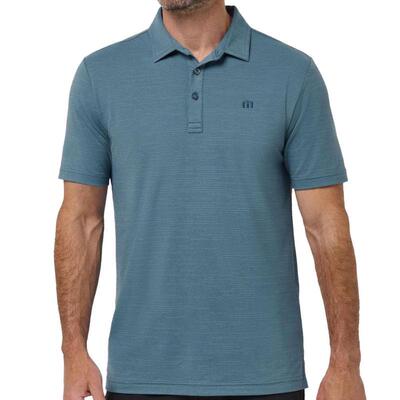 代购TravisMathew男士POLO衫高弹速干舒适排汗短袖蓝色绿色轻量