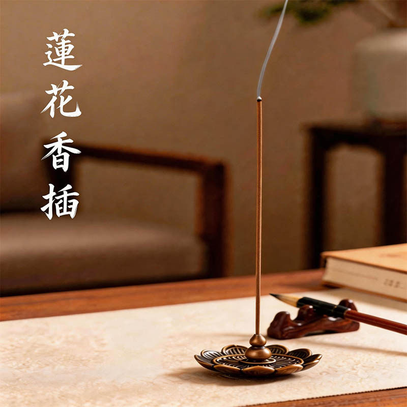 插香台古法线香手搓天然手工栀子花桂花熏香氛室内家用玫瑰茉莉柚