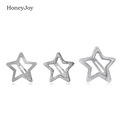 甜酷~超闪银河星星bb发夹