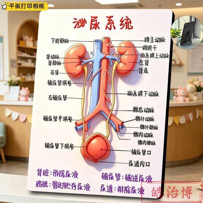 消化科医生参考相框食管三处狭窄画框临床教学桌面摆件摆台装饰