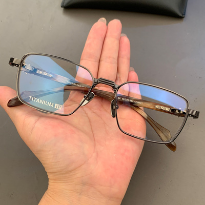LoudCloud超轻纯钛多边形眼镜架