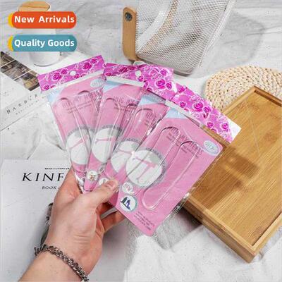 Transparent heel stickers silicone anti-friction heel post h