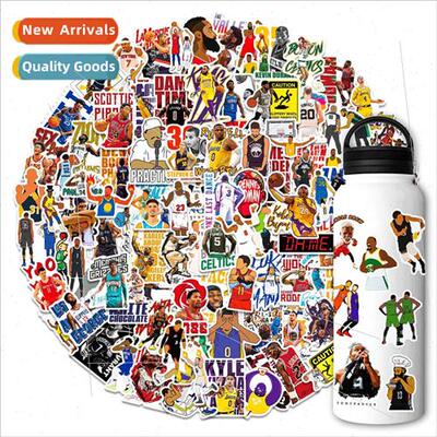 100 pcs of NBA series stickers James Curry handbook stickers