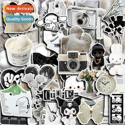 Black and white cold ins  50 pieces of characters statues an