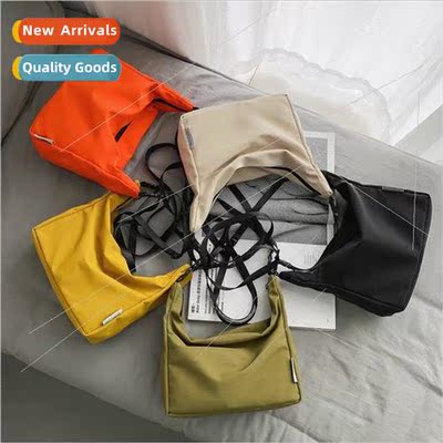 ins small bag female new Korean simple couple shoulder diago