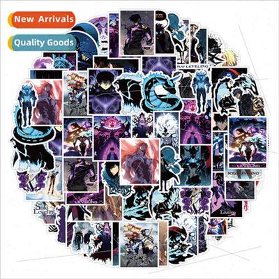 50 cartoon anime I upgrade alone graffiti stickers decorativ