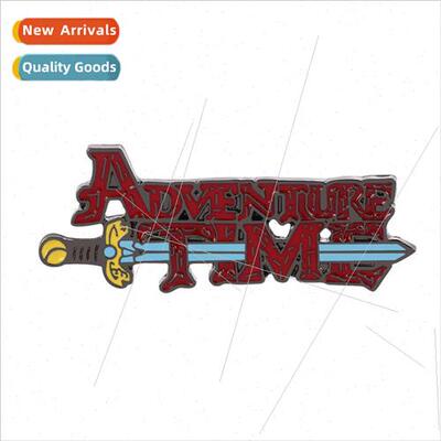 Adventure Time Metal Brooch Oil Drip Pin Alloy Jewelry