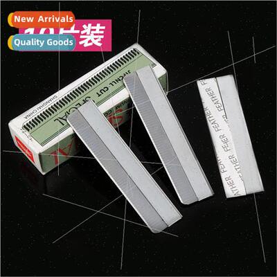 10 Pieces Decorating Eyebrow Blades Feather Blades Stainless