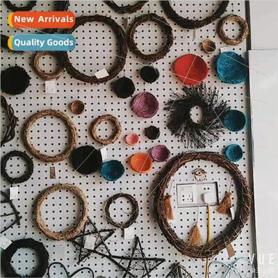 2023 Wooden Rattan Wreath Wreath Natural Crafts Rattan Ring