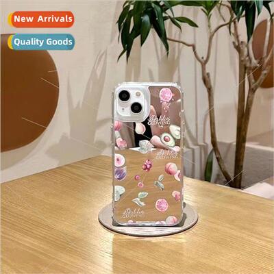 INS Colorful Fruit Mirror 适用 iPhone 14Pro/13 Case 11 Apple