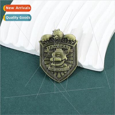 Teddy Bear Brooch Horror Thriller Adventure Game Peripheral