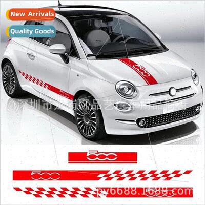 X-127 适用 FIAT FIAT 500 car side skirt decoration stickers