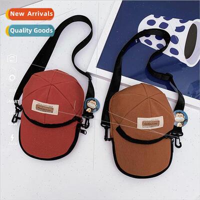 cool Korean fashion personality hat bag female Yankee cell p