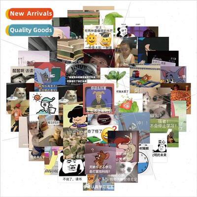 60 nerdy cute cabbage emoticon stickers suitcase laptop scoo
