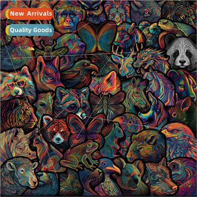 50 psychedelic lines animal graffiti stickers guitar noteboo