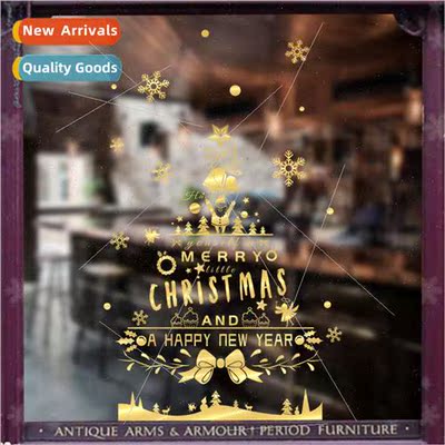 T508 Christmas e Christmas decorations stickers scene decora