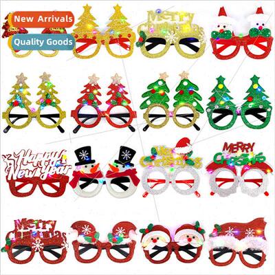led lighted christmas glasses adult children christmas gift