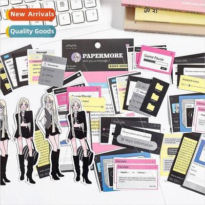 Confession newsletter series sticker pack Korean girl group