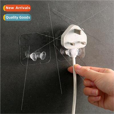 No-hole plug hooks power fixer storage hooks kitchen hooks p
