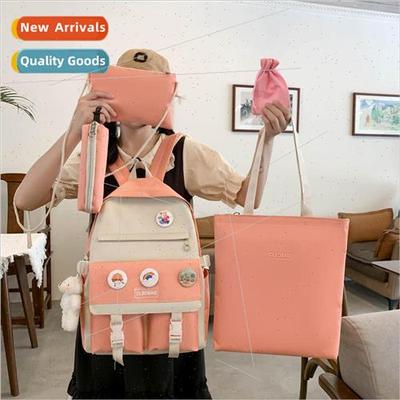 2022 new fashion leisure multi-piece set of girls high-capac